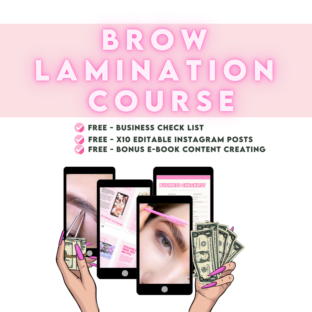 Brow Lamination Course - CPD – Kimberley Grace Official